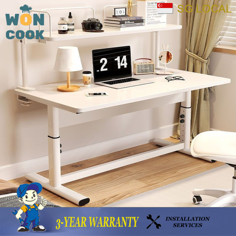 WON Study Desk Computer Lifting Table Desktop Liftable Student Home ...