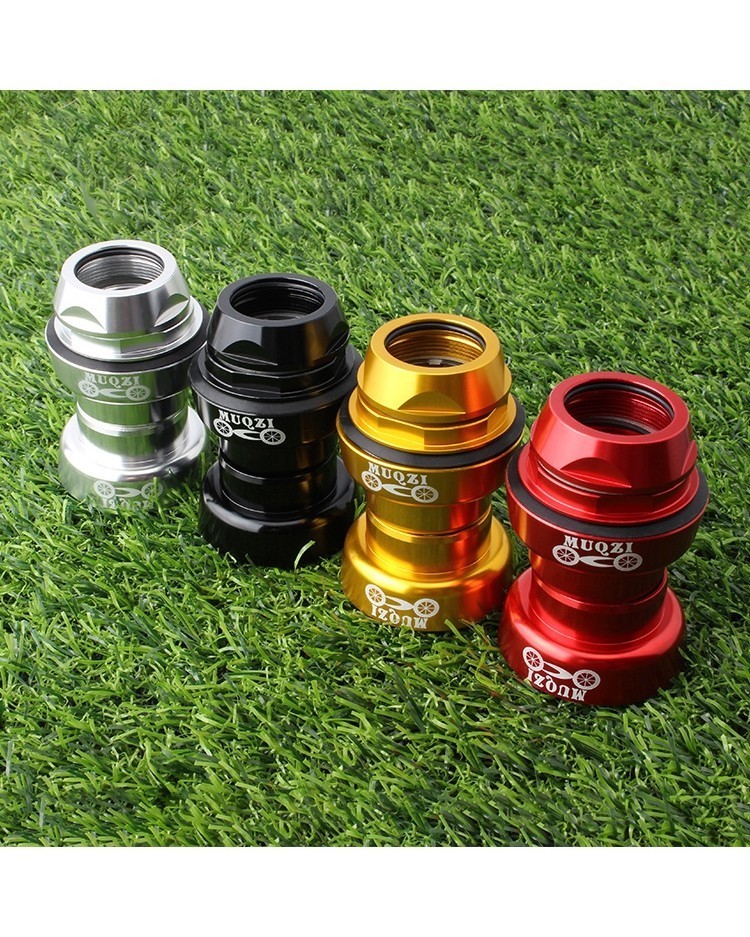 MUQZI 1 1/8 " 30mm Bike 1 Inch Headset For 25.4mm Threaded 22.2mm Fork Stem Road Racing Fixed ...