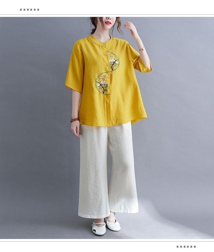 Chinese New Year Clothes qipao top Women blouse Cny 旗袍上衣 汉服上衣 Blouse ...