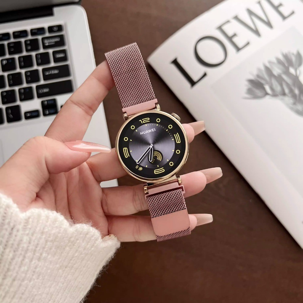 UTHAI Stainless Steel Magnetic Mesh Strap Universal 20mm 22mm for ...