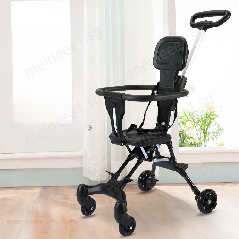 Lightweight Stroller Anti-Rollover Travel Folding Cabin Stroller Simple ...