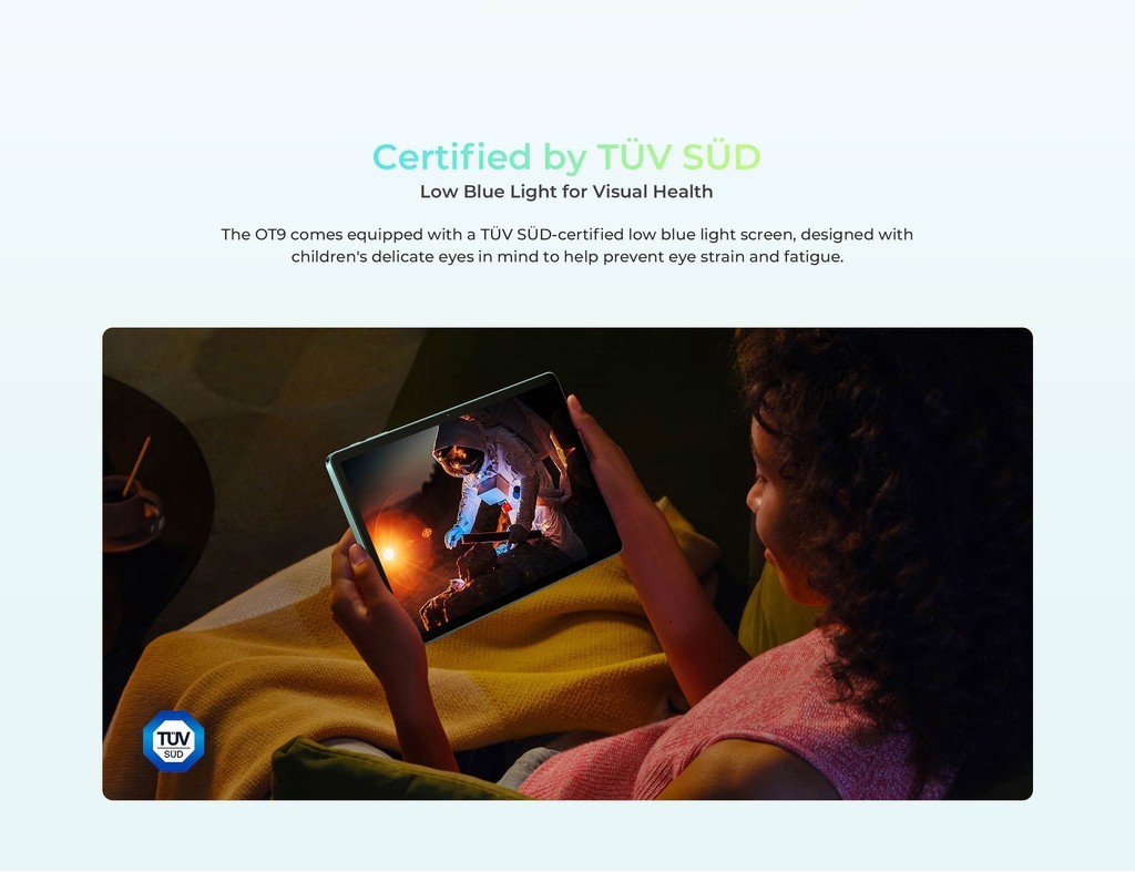 OUKITEL OT9 Android 14 16GB+128GB 11inch Crystal Display TÜV SÜD ...