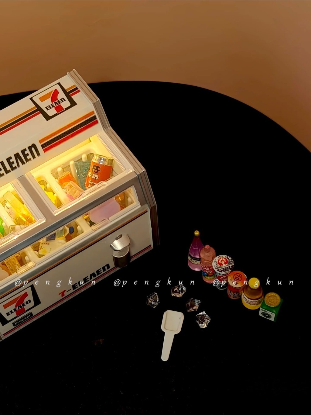 Coffee Shop Magnetic Refrigerator Stickers Creative Convenience Store ...