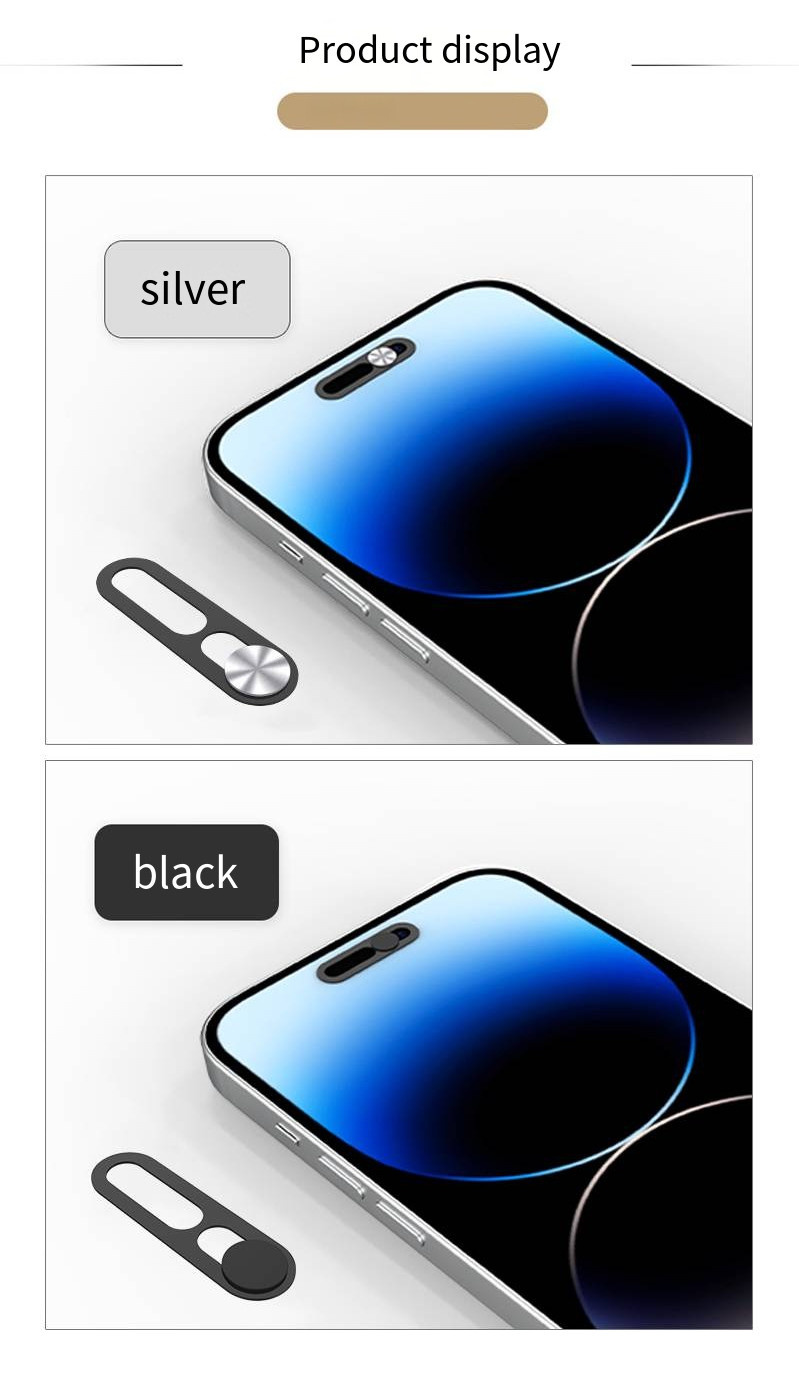 Front camera cover IPhone16 Anti-spy camera cover Lens Privacy sticker ...