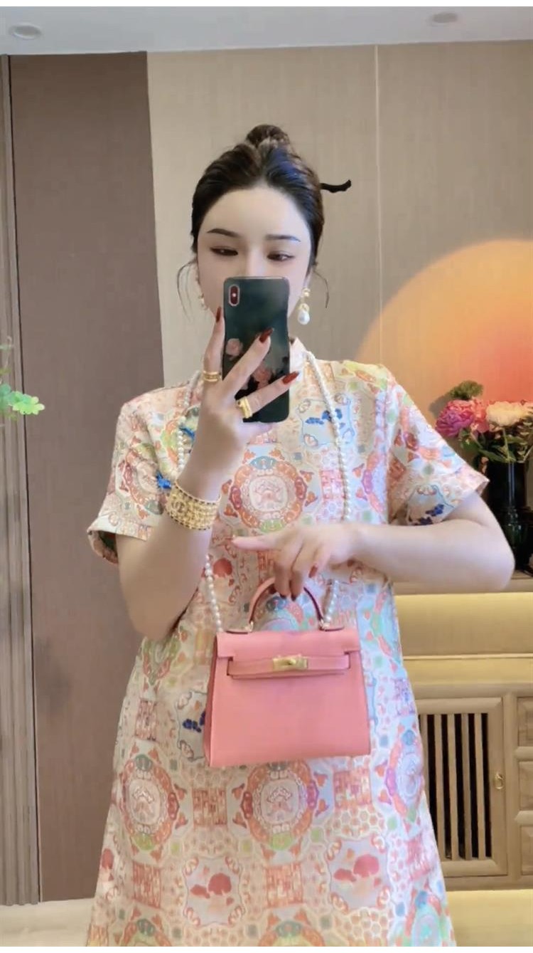 Cheongsam Dress qipao Women Plus Size Chinese New Year Dress elegant ...