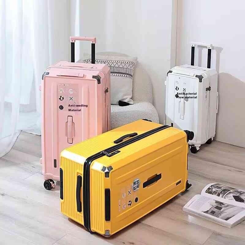 24/26/32/36 Inches Large Capacity Luggage Trolley Case Suitcase Mute ...
