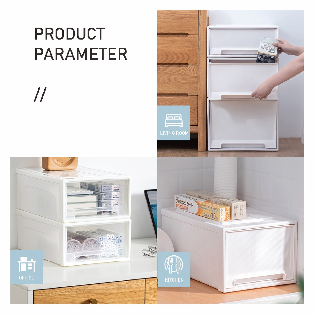 🇸🇬Lucky Home🔥Storage Drawers Box Stackable Storage Chest Drawers Box ...