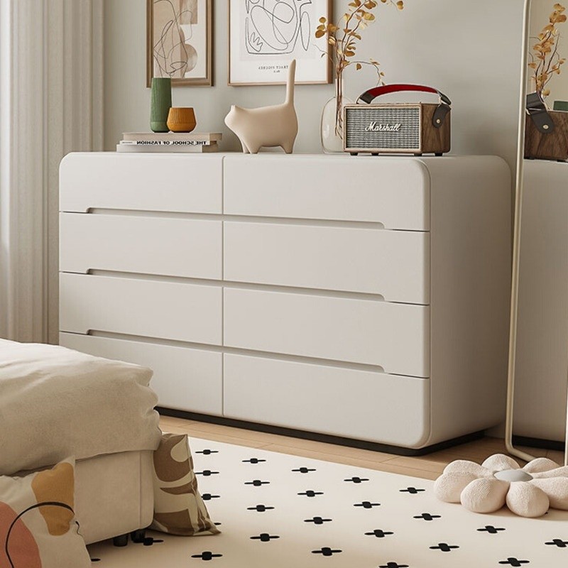 Chest Of Drawer Cream Style Wooden Drawer Chest Wall Mounted With ...