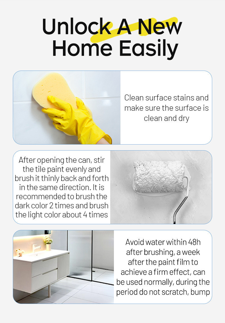 【SG Stock】Epoxy Floor Paint Waterproof Tile Paint Heavy Duty Epoxy ...