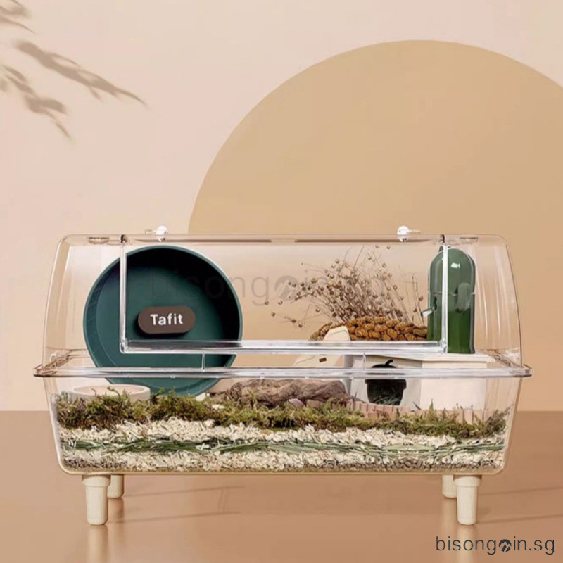 Hamster Cage Suitable It Is For Hamster Cage Acrylic Transparent Villa ...