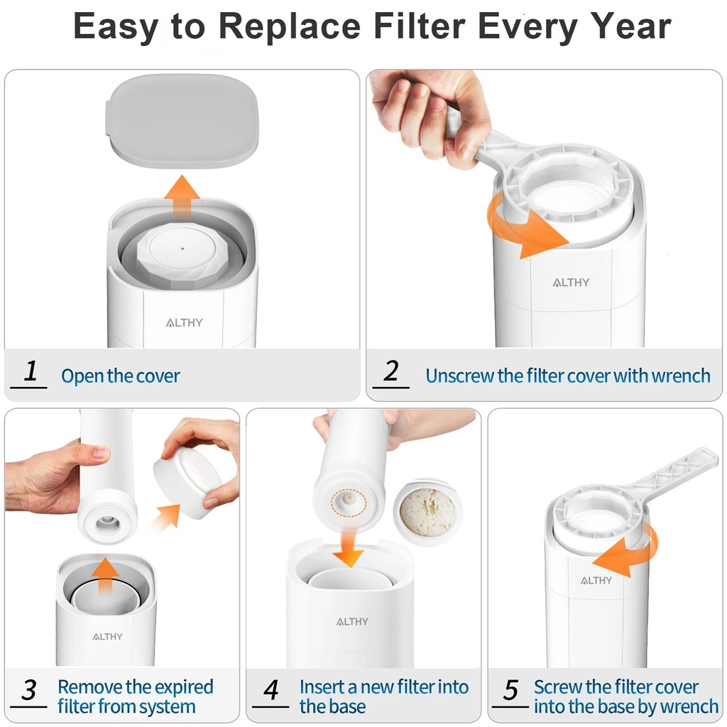 ALTHY Countertop Faucet Drinking Water Filter Purifier Ultrafiltration ...