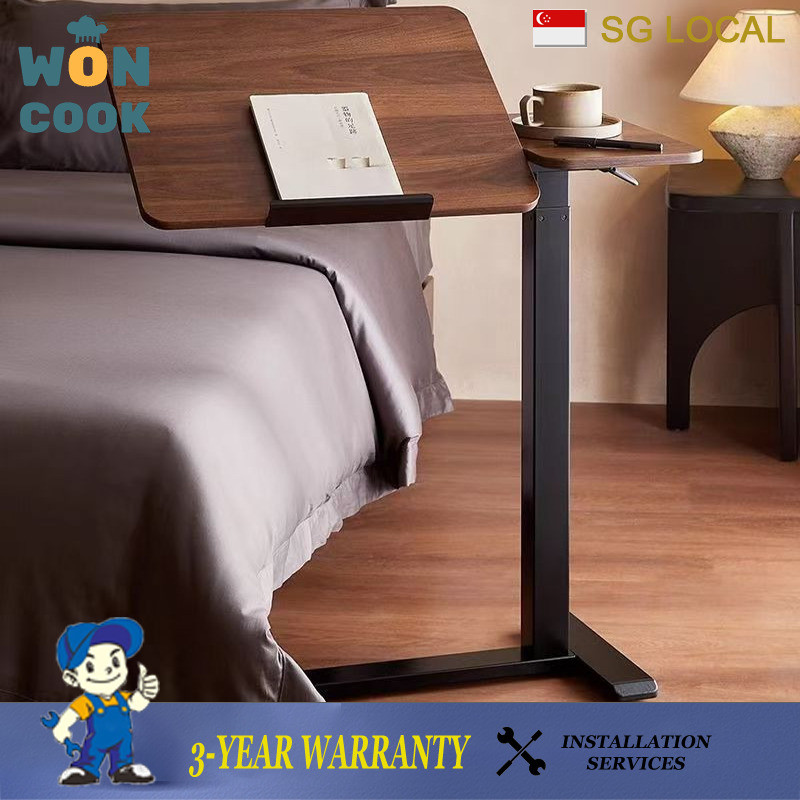 WON Bedside Tables Height-adjustable Computer Home Bedroom Office ...