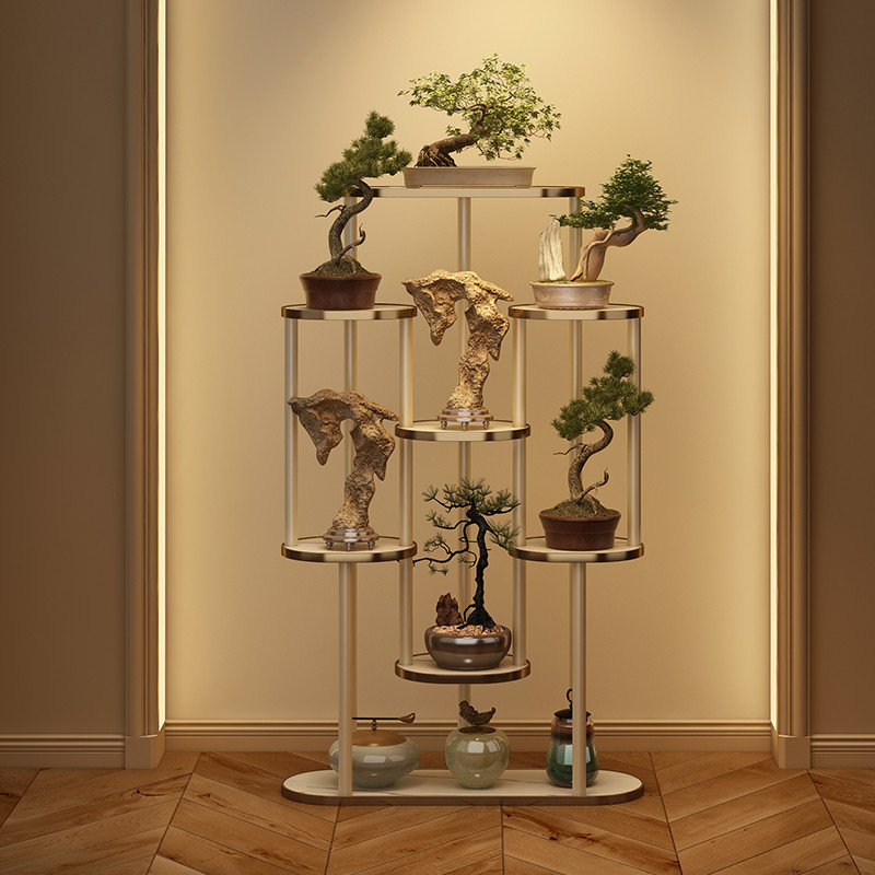 Tea Room Display Stand Tea Stand New Chinese Style Holder Storage Rack ...
