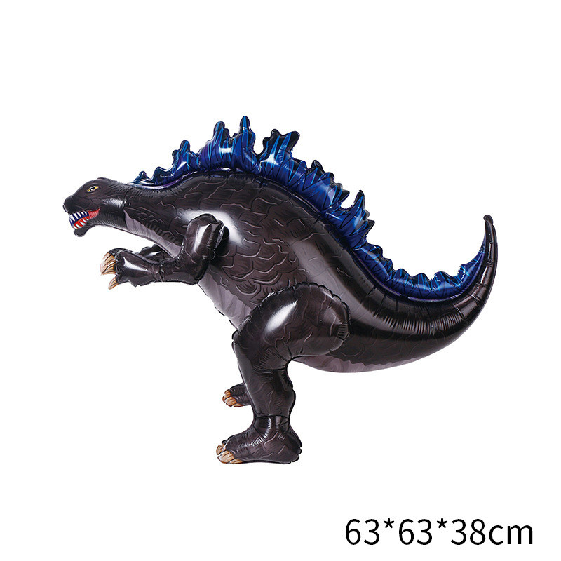 New Godzilla Cartoon Balloon Set Birthday Party Code Digital Aluminum ...