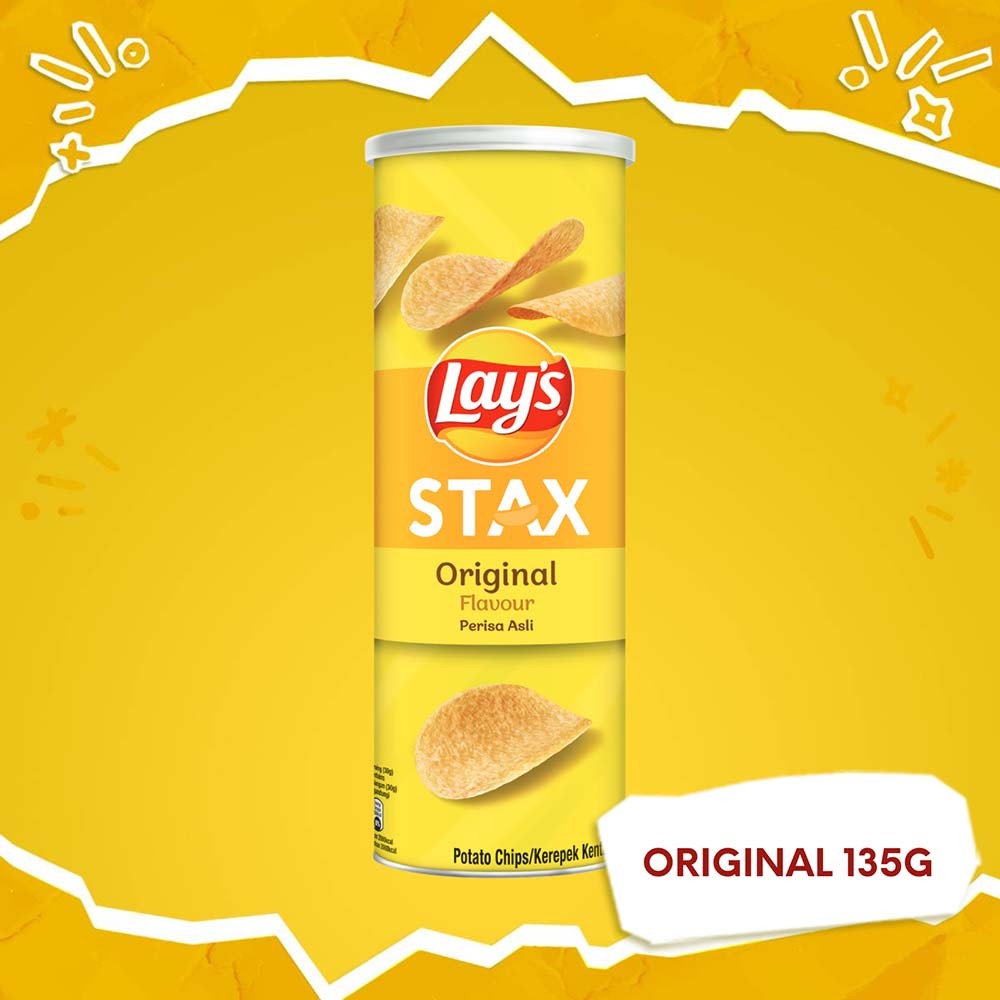Lay's Stax Potato Chips 135g | Shopee Singapore