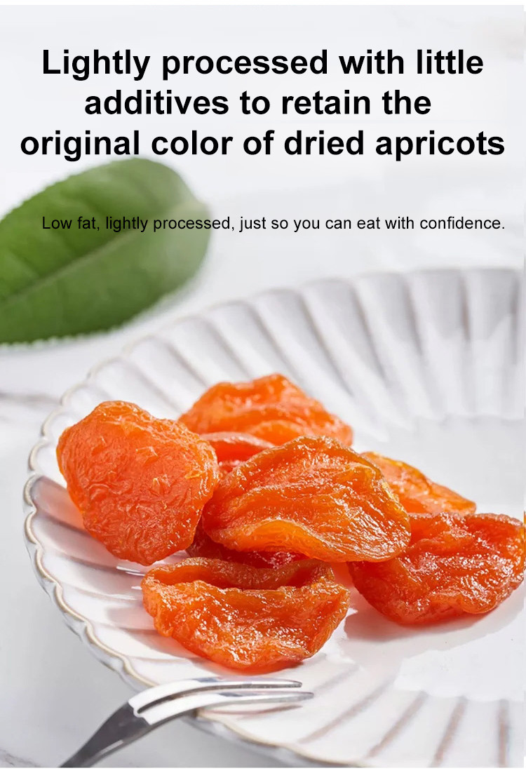 100% Original[Sweet and Soft] Additive-Free Pitted Dried Red Apricots ...