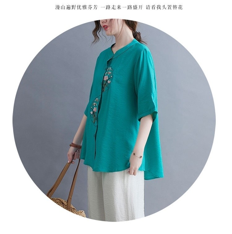 Chinese New Year Clothes qipao top Women blouse Cny 旗袍上衣 汉服上衣 Blouse ...