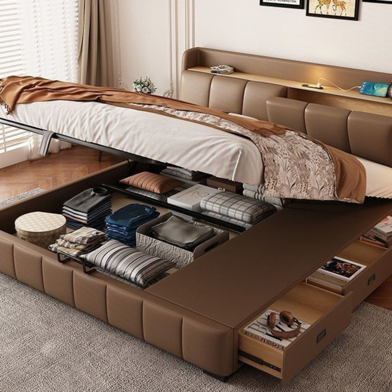 Bed Single Bed Frame Super Single Bed Bedroom Queen Bed Double Bed ...