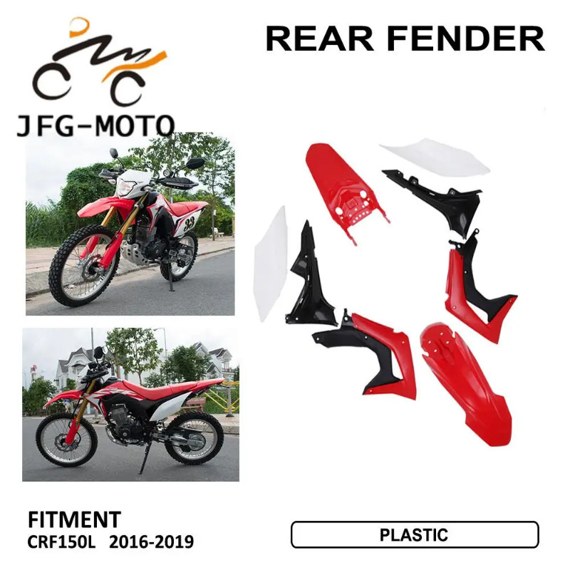 Motorcycle Front Rear Fender Side Panels Spoiler Kit Air Box Cover ...