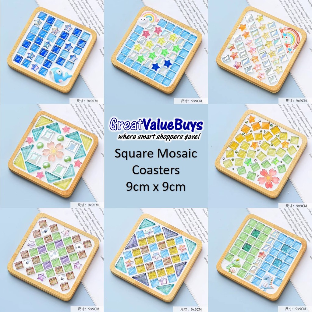 [SG] DIY Coaster Mosaic Coaster Craft Kit Make it Yourself adult ...