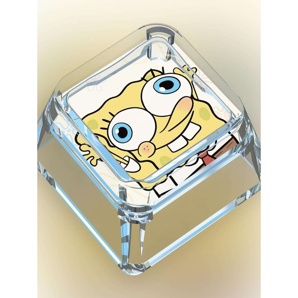 Keycap SpongeBob SquarePants Pie Daxing Cross Mechanical Keyboard ...
