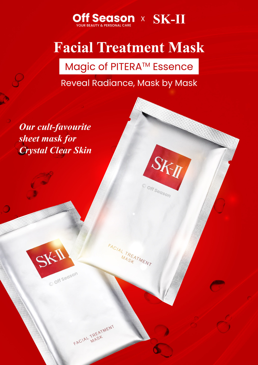 SK-II Facial Treatment Mask [ SK2 / SKll / SKii PITERA Mask ] | Shopee ...