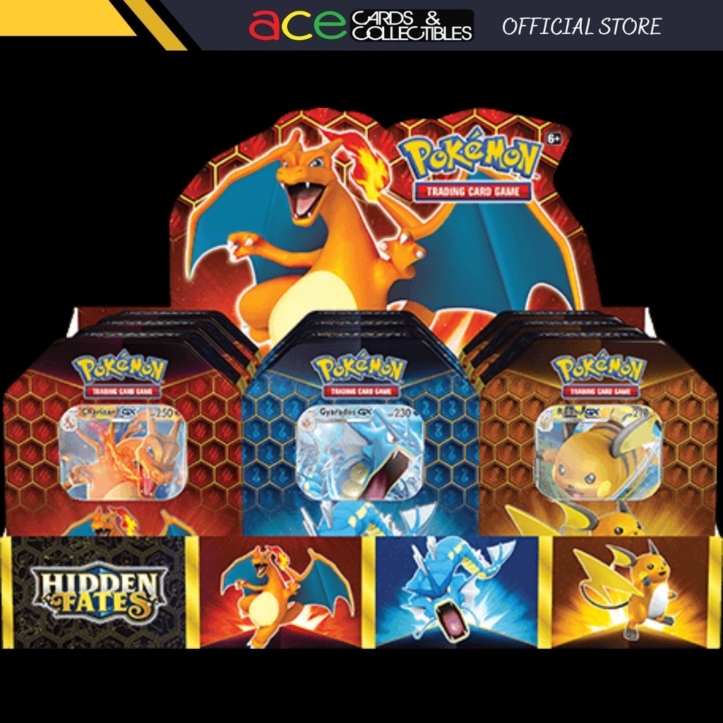 in stock Pokemon TCG: Hidden Fates Tin (Reprint 2021) | Shopee Singapore