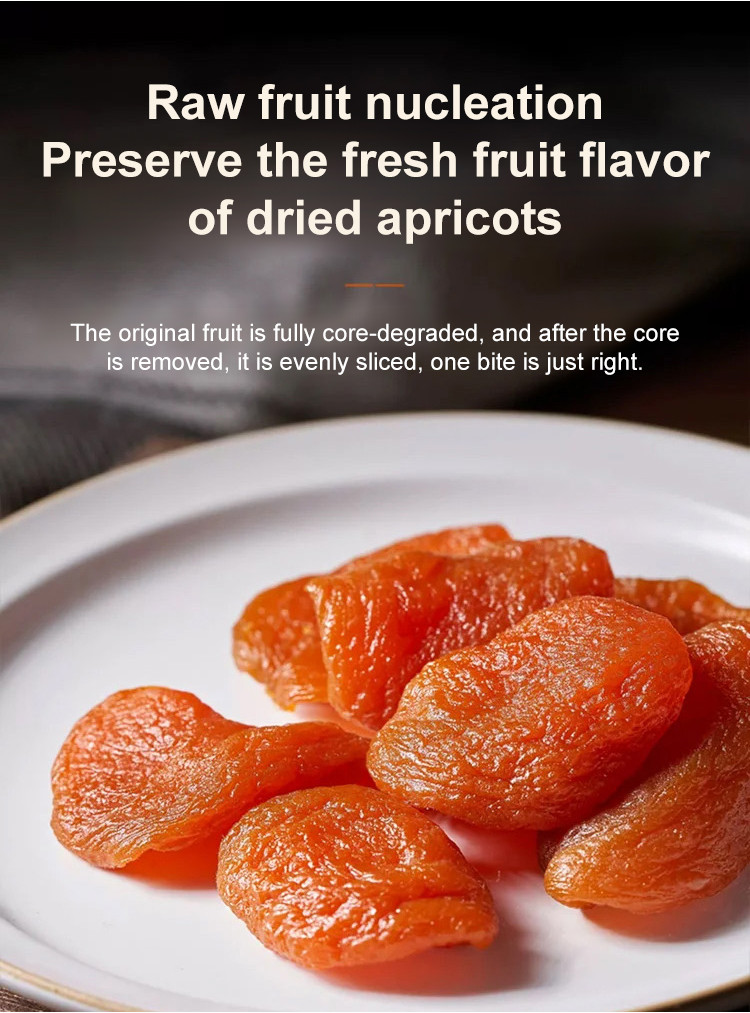 100% Original[Sweet and Soft] Additive-Free Pitted Dried Red Apricots ...