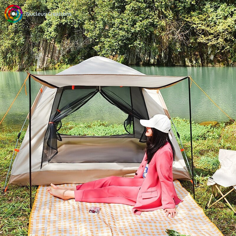 Fully Automatic Quick-opening Tent Rainproof Thickening Camping Tent ...