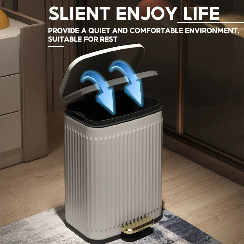Automatic Rubbish Bin Dustbin For Trash With Sensor Lid Three Colors To ...