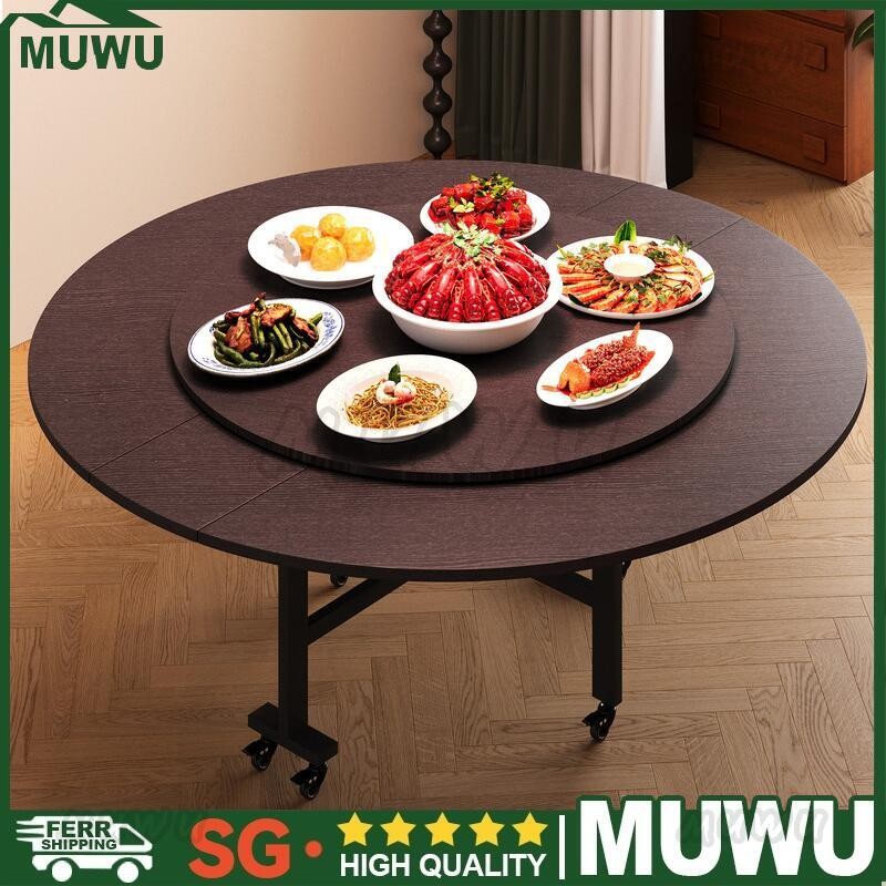 MUWU Folding Dining Table For Small Household Units Dining Table ...