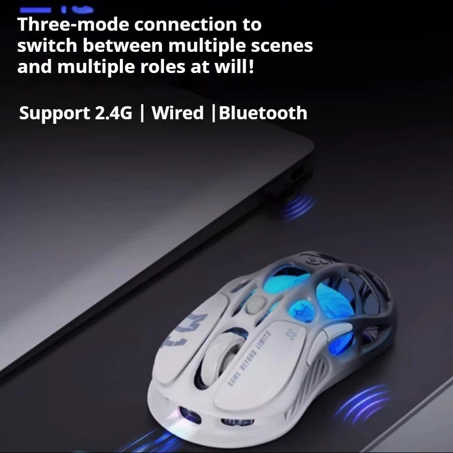 Gravastar Magnesium Alloy Mouse M2 M1 Pro Cocoon Breaking Mouse Paw3395 ...