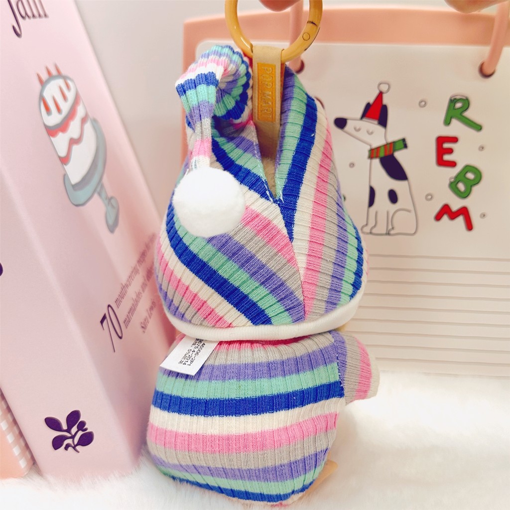 （Cloth Only）17cm LABUBU Sit Party Baby Clothes Labub Autumn Jumpsuit ...