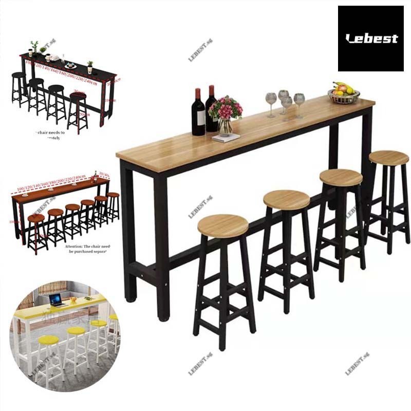 L·T Bar Table Household Wall-mounted High Table Milk Tea Shop Table And ...