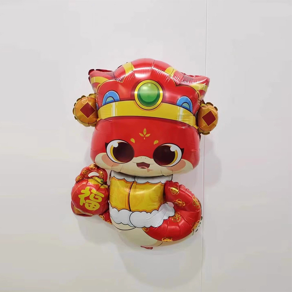 2025 Year Of The Snake Cute Cartoon Zodiac Lucky Bag Chinese Knot Koi ...