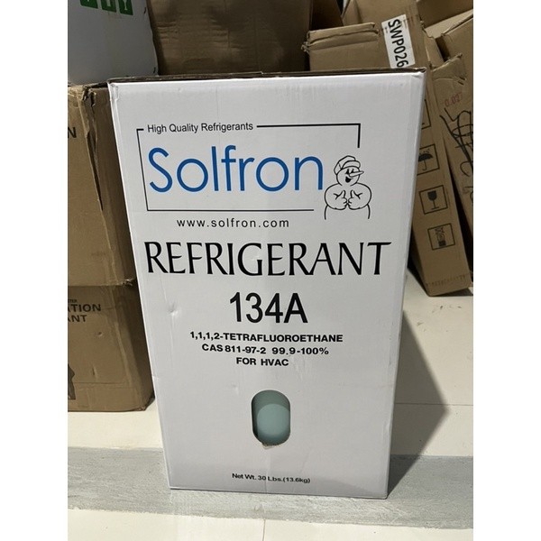 in stock Freon Solfron Brand Refrigerant-134A 13.6kg | Original R134a ...