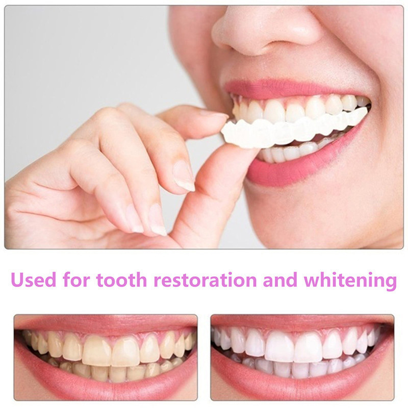 Dentures Pe+resin False Teeth Artificial Beauty Denture Smile Pustiso ...