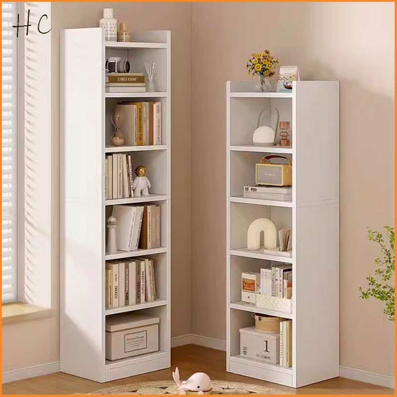 Bookshelf Storage Rack Bedroom Simple Narrow Gap Floor Bookcase Wall ...