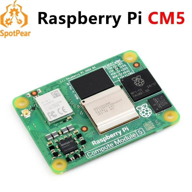 Raspberry Pi Compute Module 5 CM5 Cortex A76 BCM2712 With/Without Wi-Fi ...