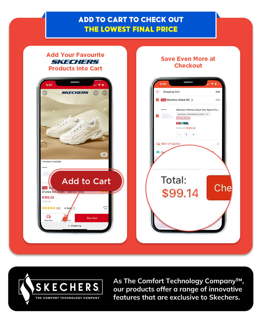 Skechers Men On-The-Go Arch Fit Go Recover Refresh Sandals - 229189-KHK | Shopee Singapore