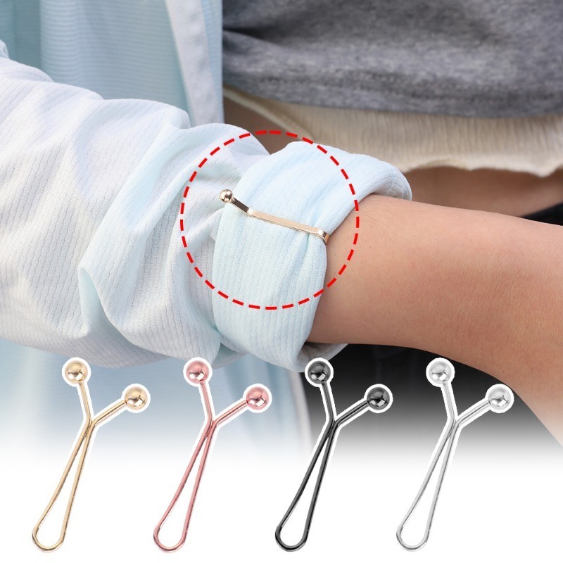 4/16Pcs UV-shaped Waist Adjustable Clip - Pants Skirt Cuff Fixed Clips ...