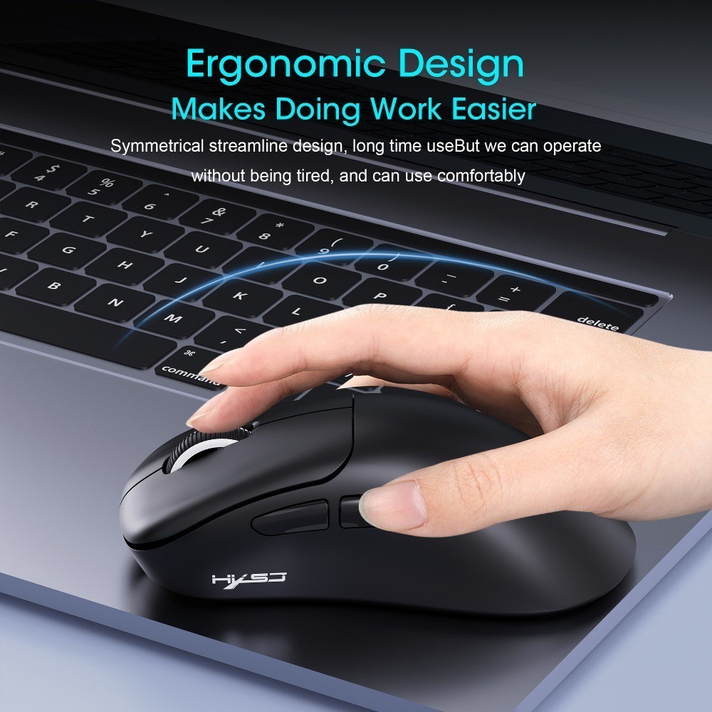 HXSJ T700 Three Modes Gaming Mouse Wireless Cord 2.4G Bluetooth ...