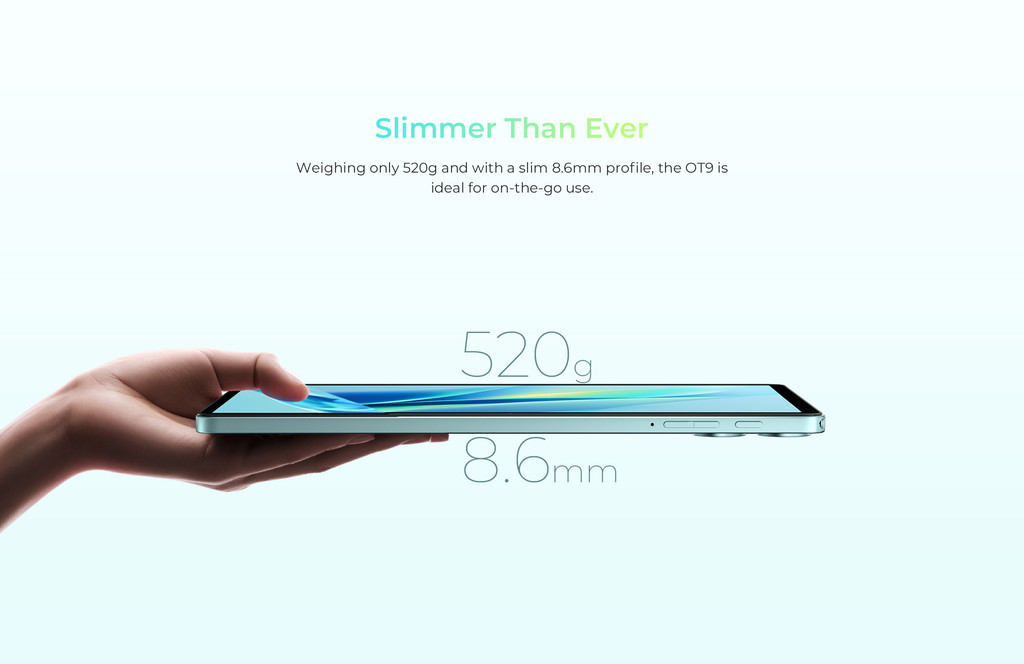 OUKITEL OT9 Android 14 16GB+128GB 11inch Crystal Display TÜV SÜD ...