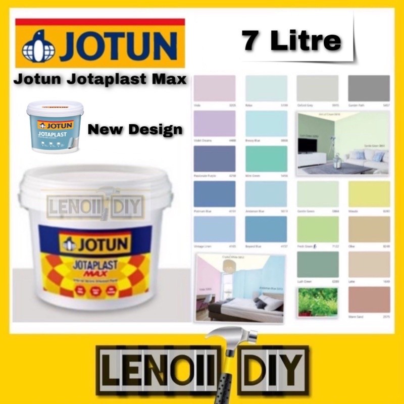in stock 7 Liter JOTUN JOTAPLAST MAX Part 1 Interior Acrylic Emulsion ...