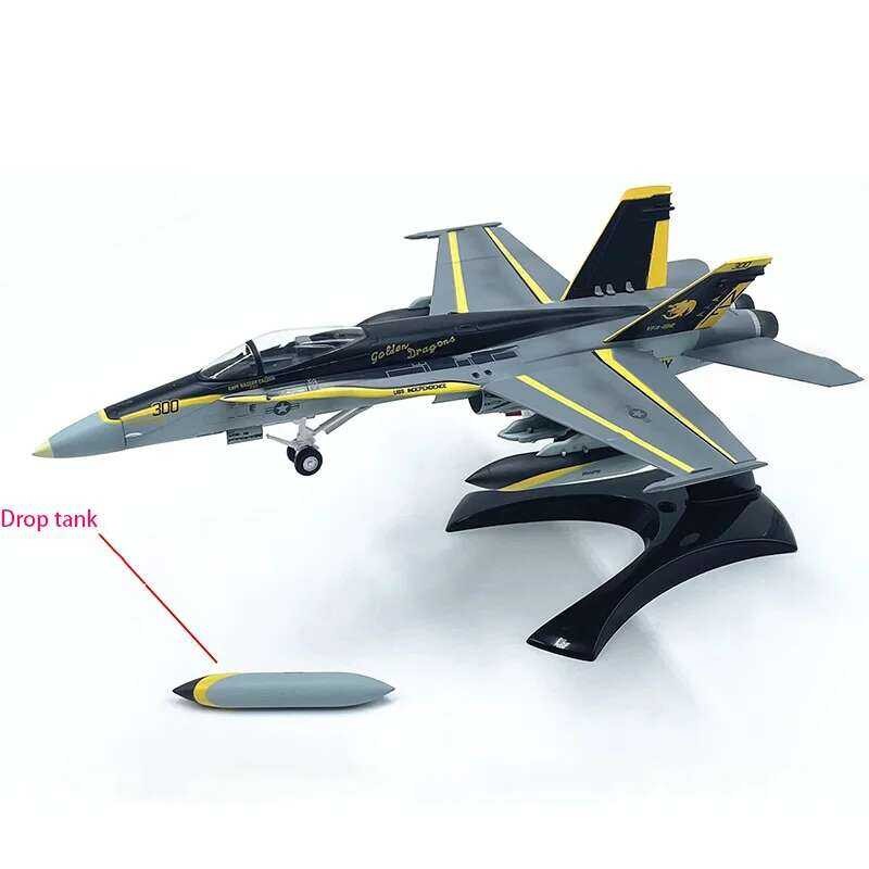 1:72 Scale US F/A-18C Hornet Fighter F18 Aircraft Model Small Size ...