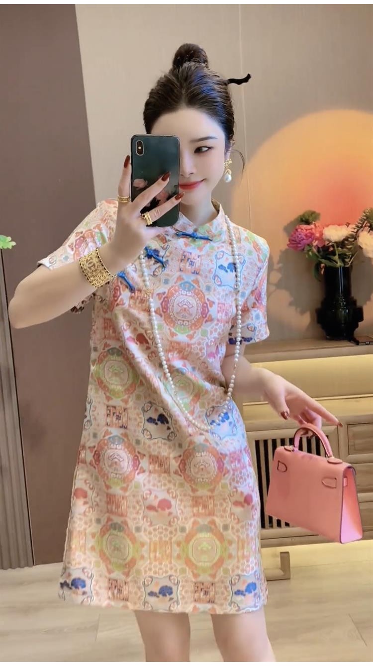 Cheongsam Dress qipao Women Plus Size Chinese New Year Dress elegant ...