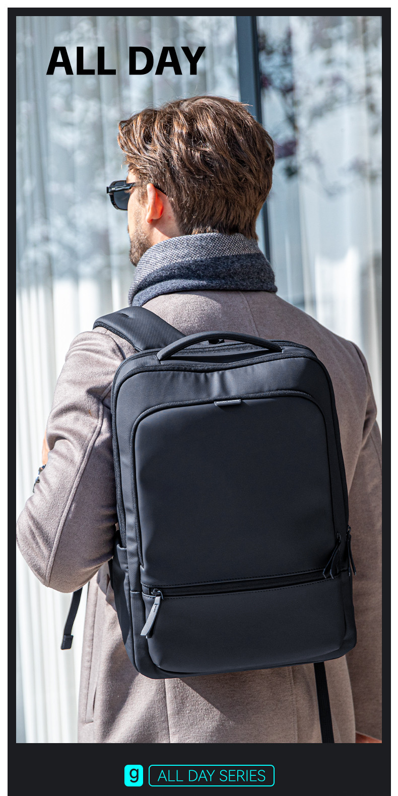 Men Business splash proof Outdoor Simple Large-Capacity Multifunctional ...