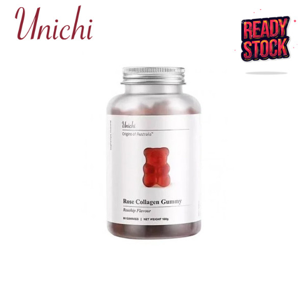 Unichi Rose Collagen Gummy 60s (Ready Stock) | Shopee Singapore