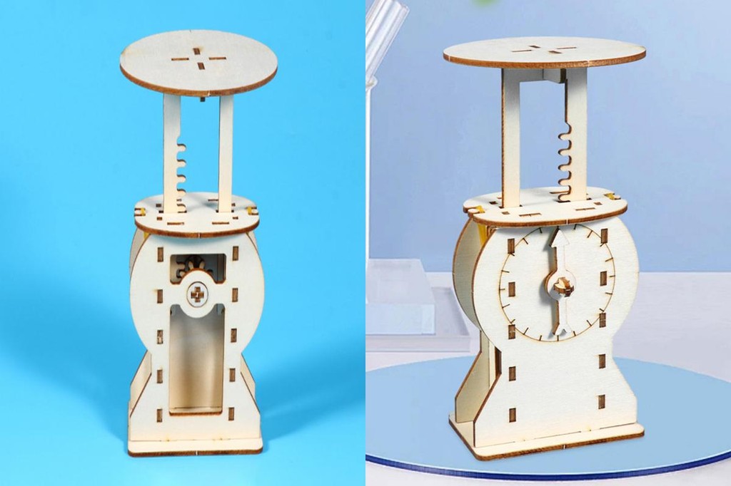 Wooden Model Kit Diy Wooden Gravity Scale Model Kit Stem Educational ...