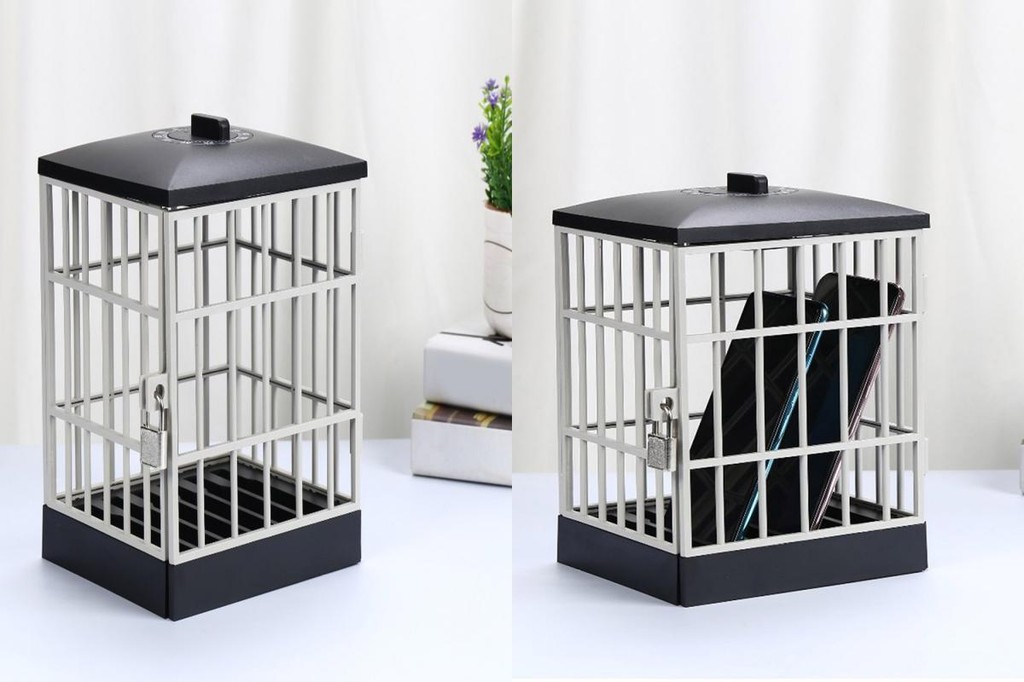 paso Cell Phone Jail with Lock and Keys Family Screen Time Rules Mobile ...